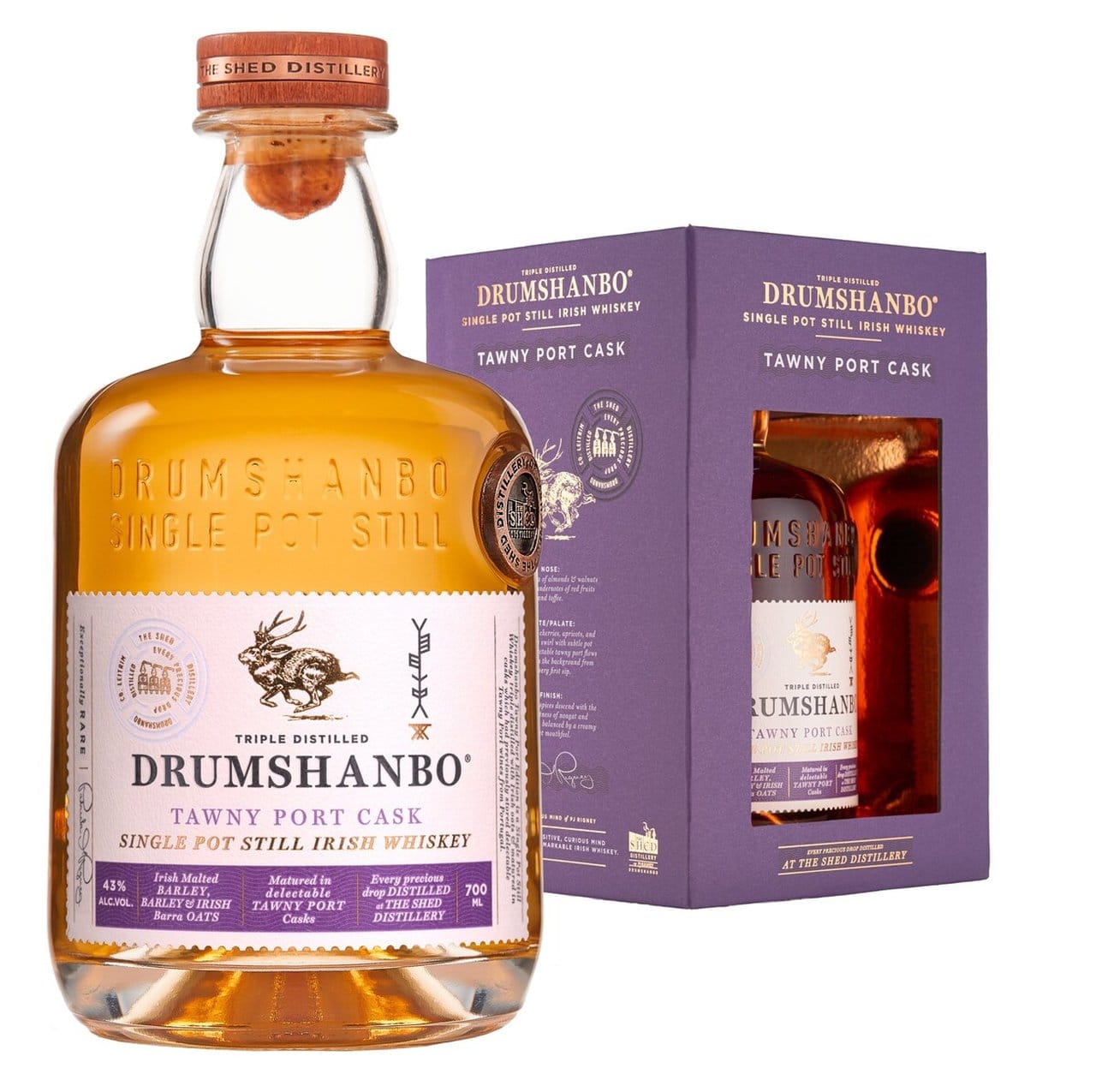 Shed Distillery launches Drumshanbo Tawny Port Cask Irish Whiskey