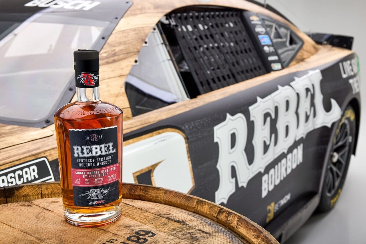 Rebel Bourbon launches Kyle Busch-selected NASCAR-inspired whiskey