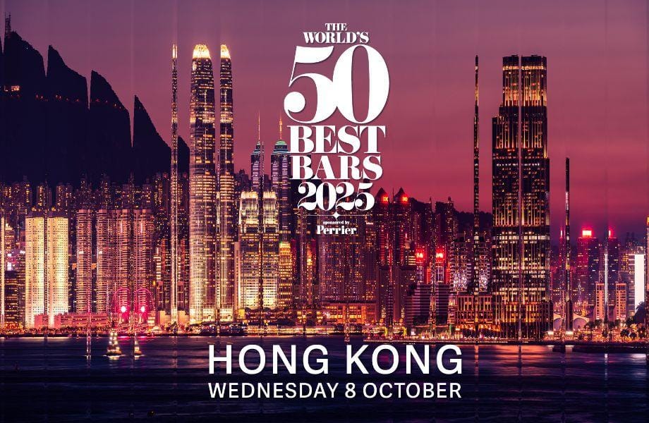 The World’s 50 Best Bars 2025 will be revealed in Hong Kong on ...