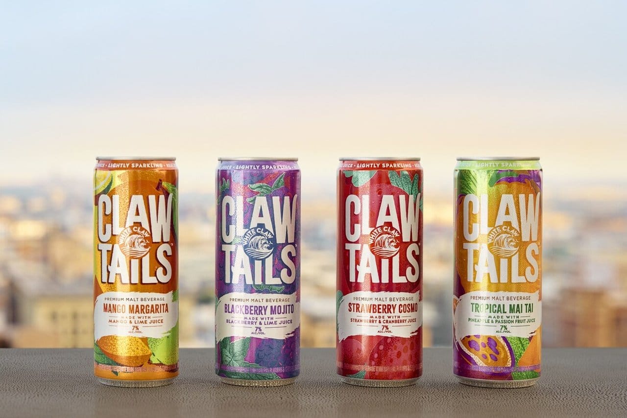 White Claw launches ClawTails, cocktail-inspired premium malt beverages