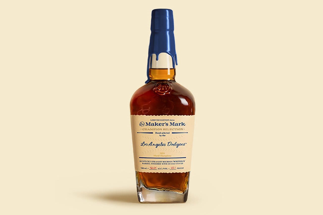 Maker's Mark partners with Dodgers Foundation for championship bourbon