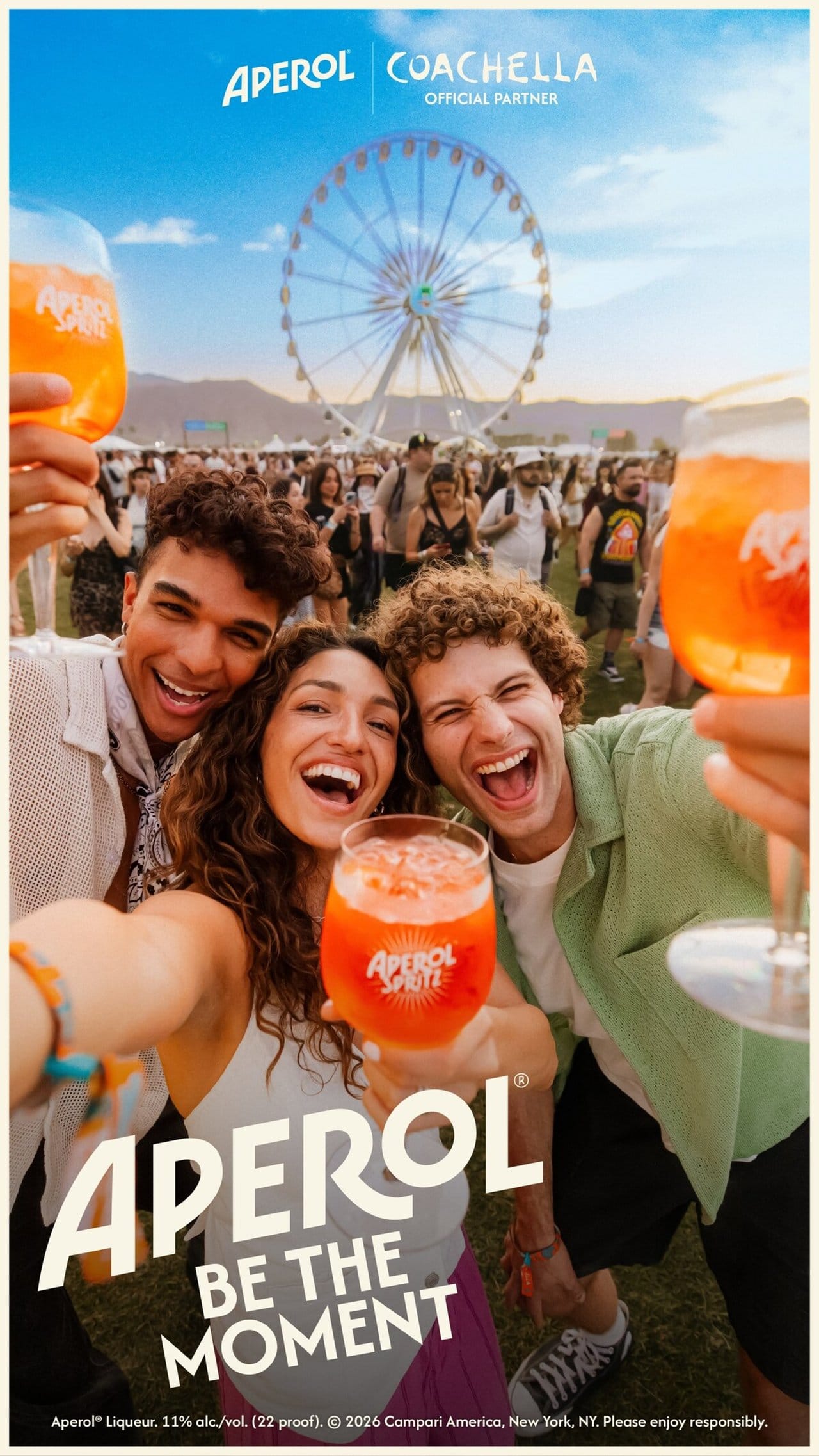 Aperol returns to Coachella with immersive Day Club experience